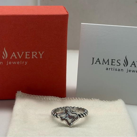 James Avery | Jewelry | James Avery Silver Texas Lone Star State Ring ...